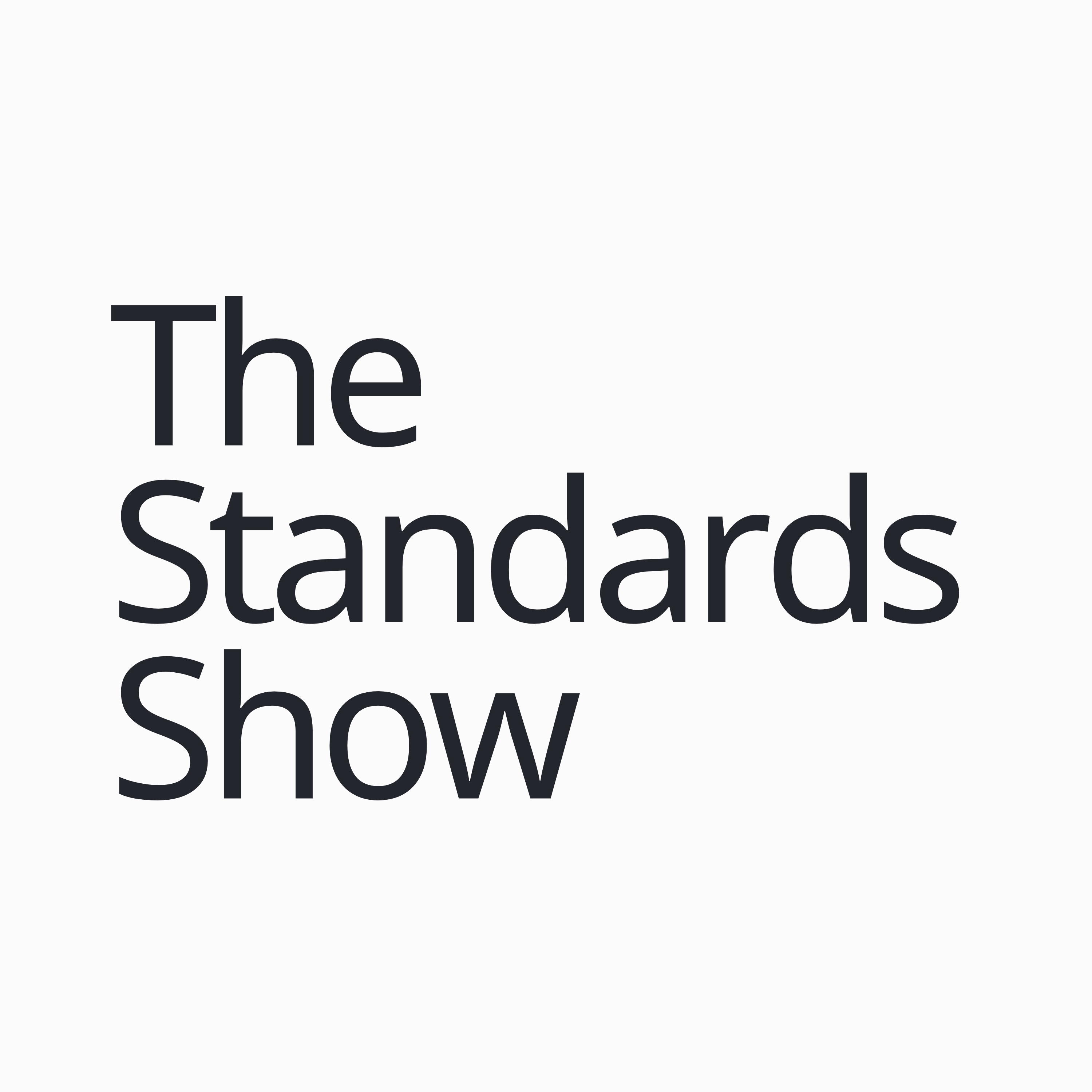 The Standards Show - About